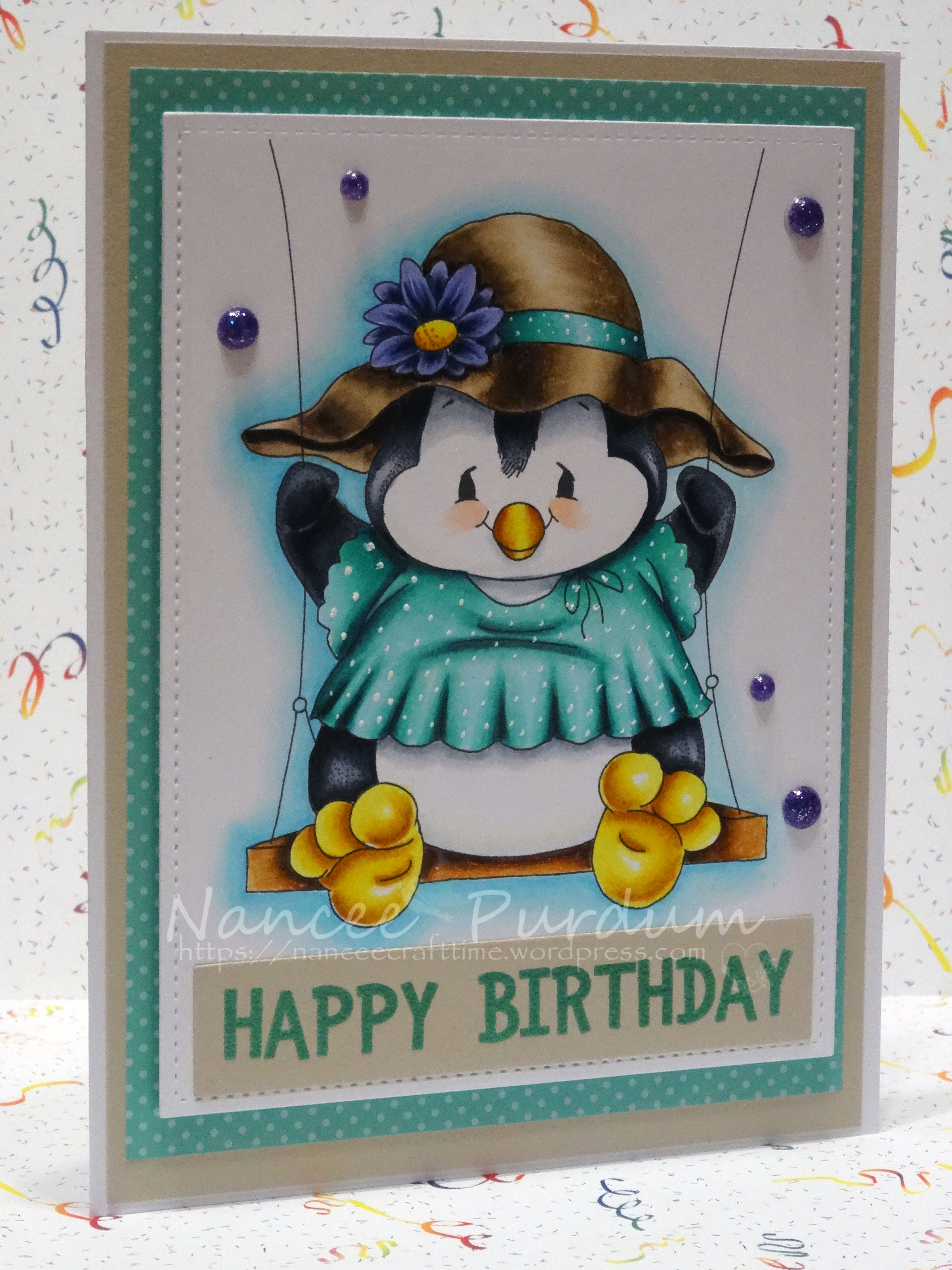 Penguin Swings – A Little Crafting Time
