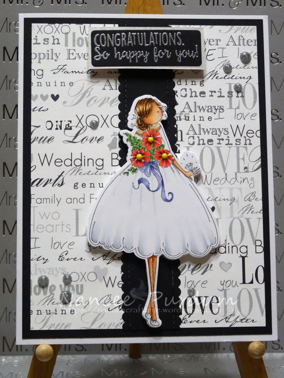 Uptown Girl Melanie the Modern Bride – A Little Crafting Time