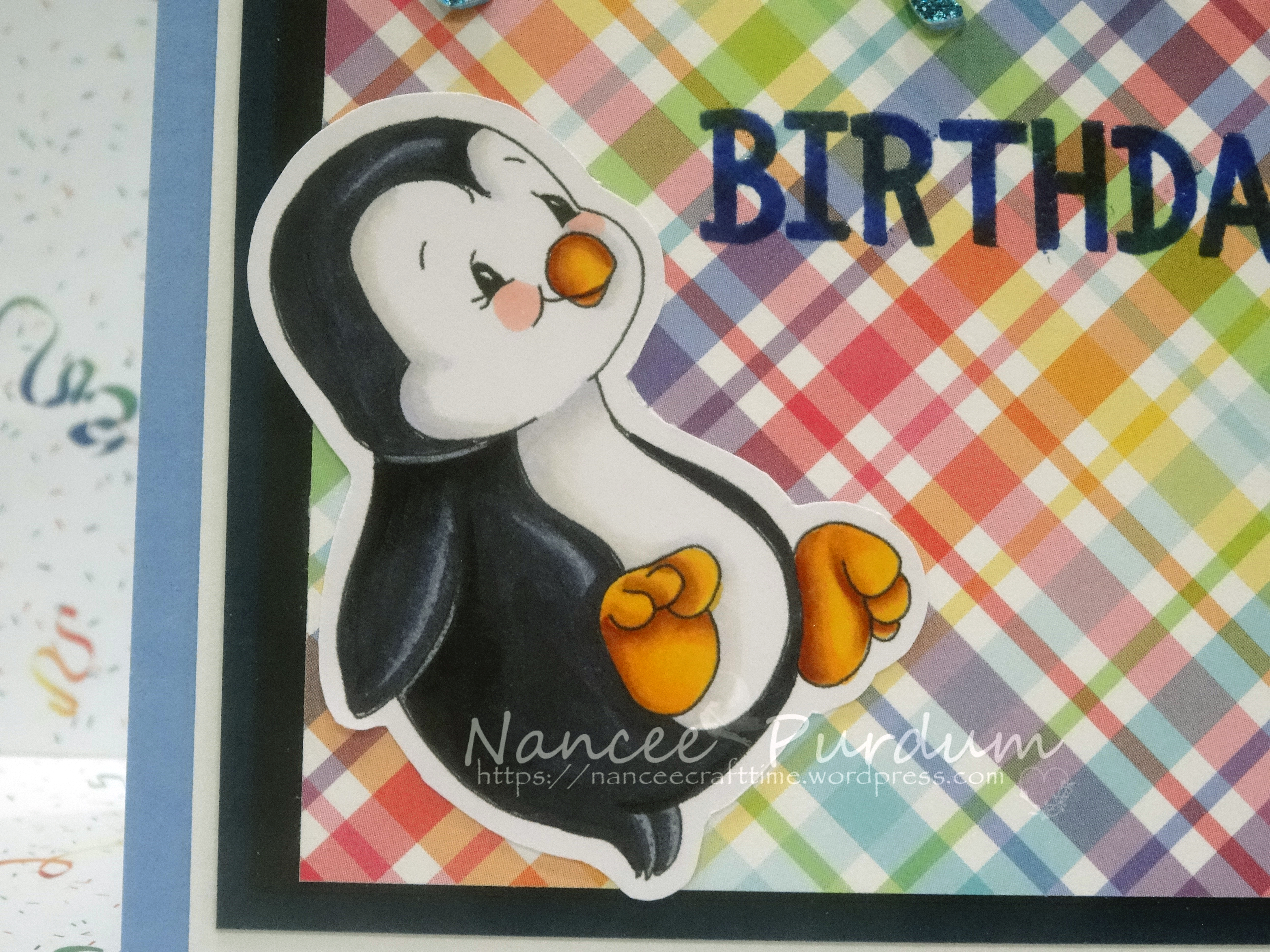 Penguin Birthday – A Little Crafting Time