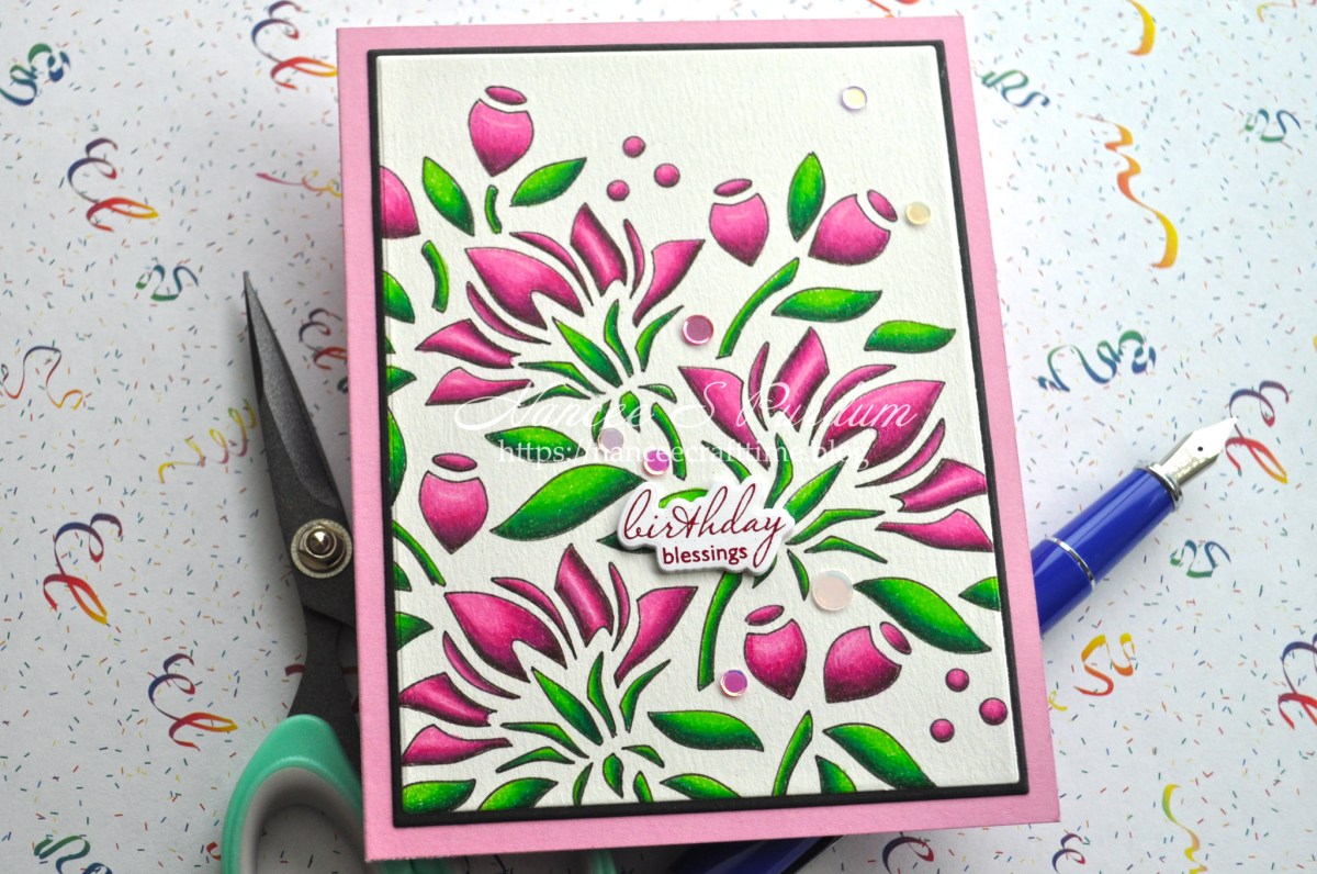 A Little Different Technique – A Little Crafting Time